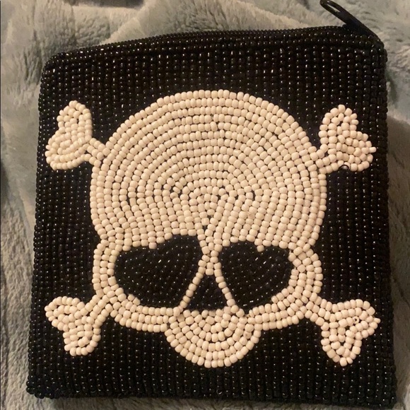 Bags | Skull Coin Purse | Poshmark